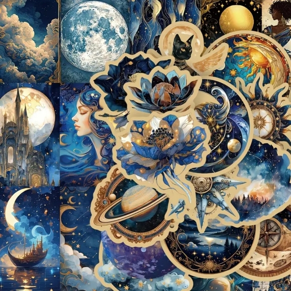 Office | Fairycore Stickers Magical Castle Goddess Dreamer Celestial ...